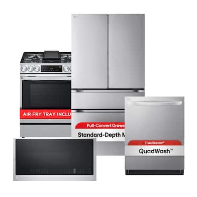 PrintProof Stainless Steel Suite - The Home Depot