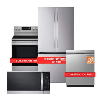 Stainless Steel Package with French Door Refrigerator - The Home Depot