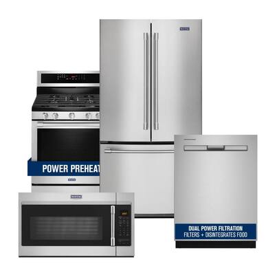 Fingerprint Resistant Stainless Steel Suite - The Home Depot
