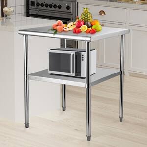 Stainless Steel - Kitchen Prep Tables - The Home Depot