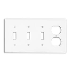 4-Gang - Combination Wall Plates - Wall Plates - The Home Depot
