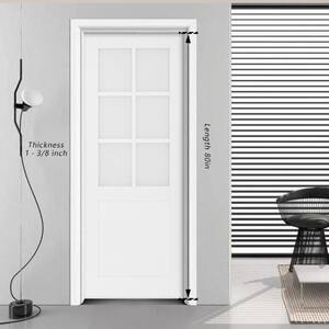 Frosted Glass - 30 x 80 - Slab Doors - Interior Doors - The Home Depot