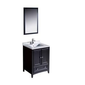 24 Inch Vanities - Black - Bathroom Vanities with Tops - Bathroom ...