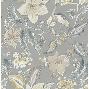 Pre-pasted - Grey - Wallpaper - The Home Depot
