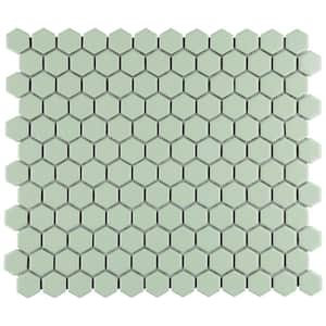 Hexagon - Green - Tile - Flooring - The Home Depot