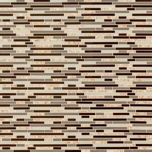 Multi-Color - Mosaic Tile - Tile - The Home Depot