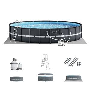 Round - Round-12 ft. - Above Ground Pools - Pools - The Home Depot