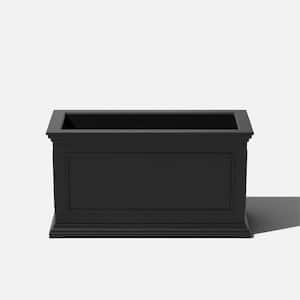 Rectangular - Black - Plant Pots - Planters - The Home Depot