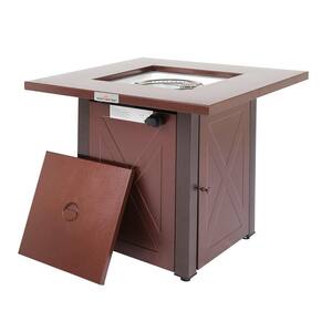 Propane - Square - Gas Fire Pits - Fire Pits - The Home Depot