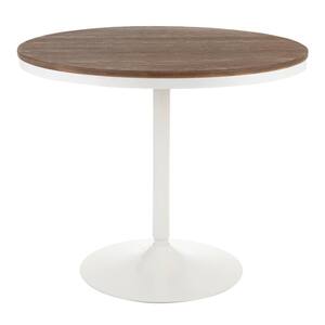 Round - White - Kitchen & Dining Tables - Kitchen & Dining Room ...
