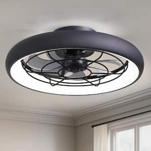 Flush Mount - Caged - Ceiling Fans With Lights - The Home Depot