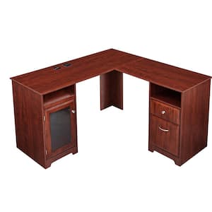 Wood - Computer Desks - Desks - The Home Depot