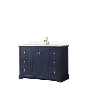 Blue - 48 Inch Vanities - Bathroom Vanities - Bath - The Home Depot