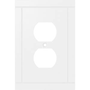 White - Wall Plates - Electrical - The Home Depot