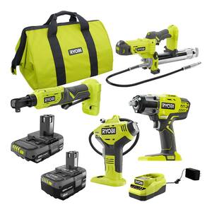 RYOBI - Power Tool Combo Kits - Power Tools - The Home Depot