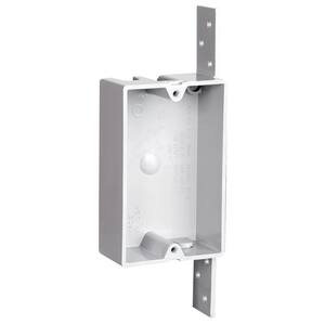 Wall box - PVC - Boxes & Brackets - Electrical Boxes, Conduit ...