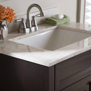 Beige - Bathroom Vanity Tops - Bathroom Vanities - The Home Depot