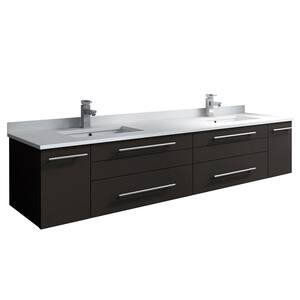 Floating - 72 Inch Vanities - Bathroom Vanities - Bath - The Home Depot