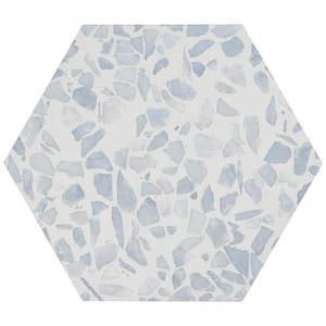 Hexagon - Blue - Tile - Flooring - The Home Depot