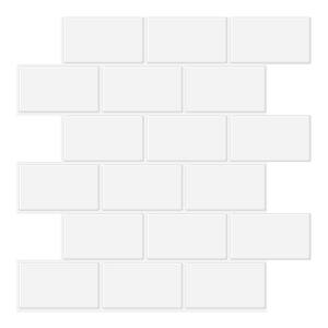 PVC - Peel and Stick Backsplash - Wall Decor - The Home Depot