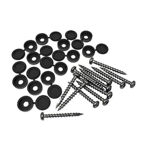 Black - Decorative Screws - Screws - The Home Depot