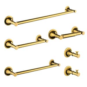 Gold - Bathroom Hardware Sets - Bathroom Hardware - The Home Depot