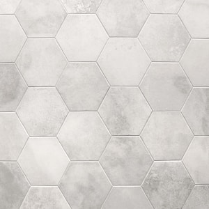 8x8 - White - Tile - Flooring - The Home Depot