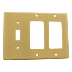 3-Gang - Combination Wall Plates - Wall Plates - The Home Depot