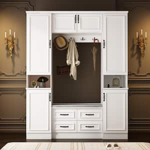 Wood - Hall Trees - Entryway Furniture - The Home Depot