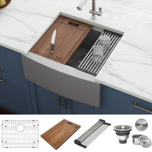 Stainless Steel - Single Bowl - Farmhouse Kitchen Sinks - Kitchen Sinks ...