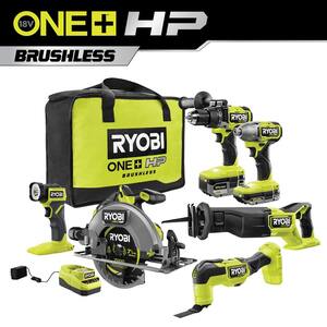 RYOBI - Power Tool Combo Kits - Power Tools - The Home Depot