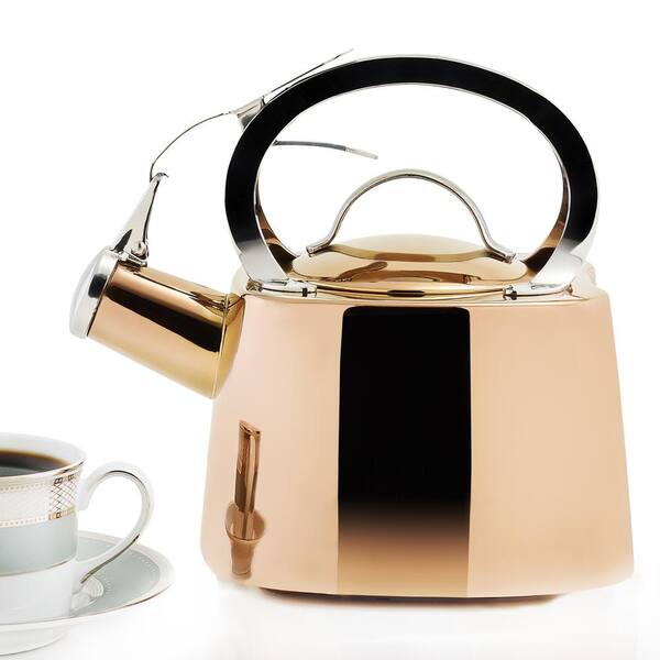 Old Dutch DuraCopper Tea Kettle Collection in Copper - The Home Depot