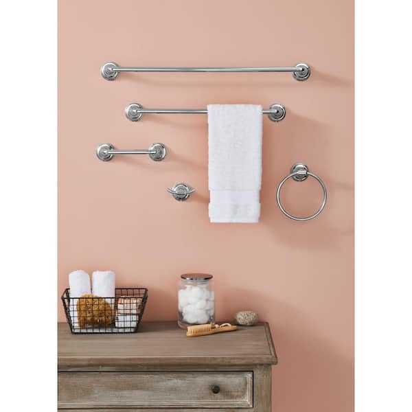 Moen Jansen Bathroom Collection in Chrome - The Home Depot