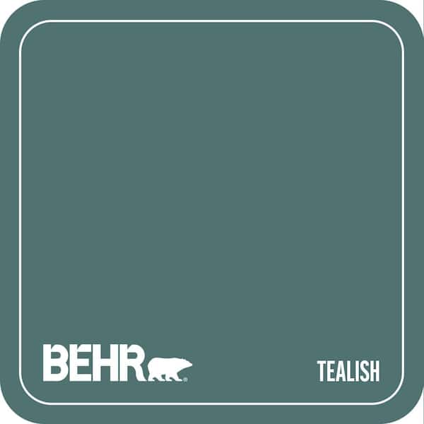 Tealish - Interior Paint - Paint Colors - The Home Depot