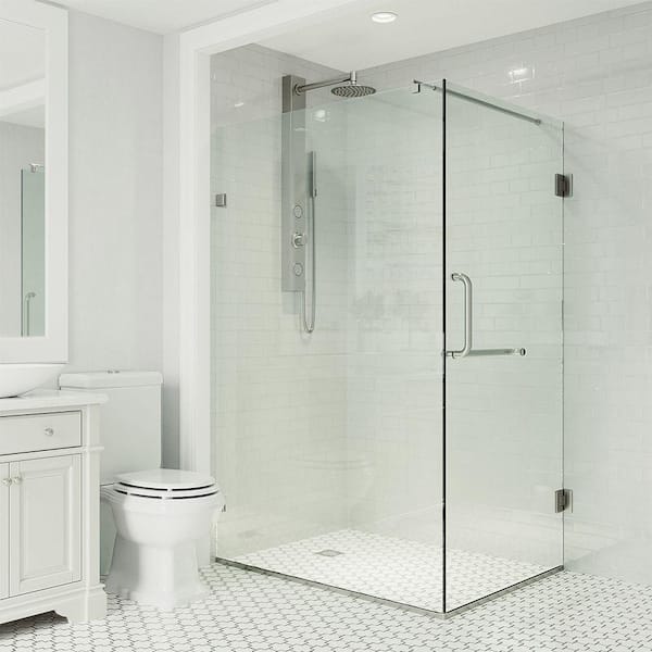 VIGO VIGO Pacifica Collection Frameless Shower Enclosures - The Home Depot