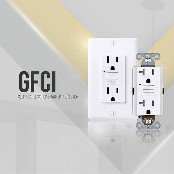 Faith GFCI Outlets Collection - The Home Depot