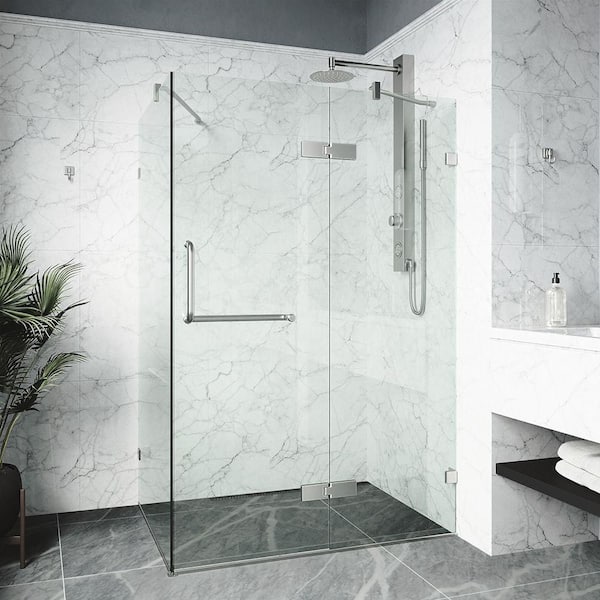 VIGO VIGO Monteray Collection Frameless Shower Enclosures - The Home Depot