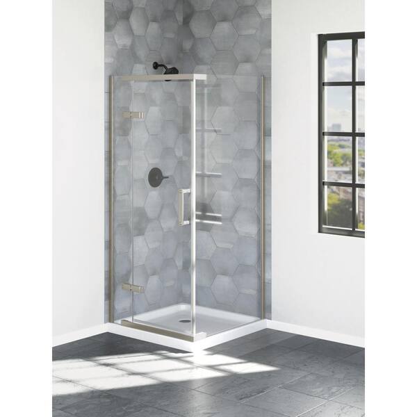 Delta Delta Industrial Corner Shower Collection - The Home Depot