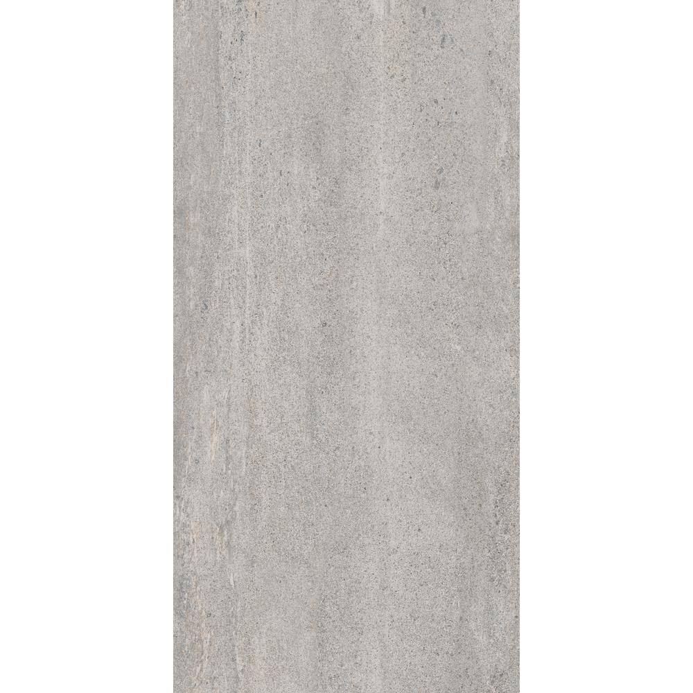 VitrA Canyon Grey 12 in. x 24 in. Glazed Porcelain Floor and Wall Tile ...