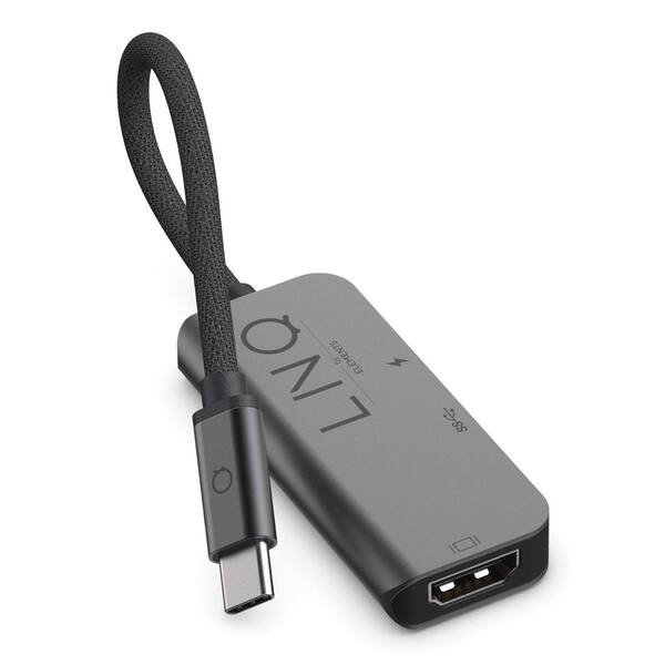 3-in-1 4K HDMI Adapter with USB-C PD and USB-A Ports LQ48000 - The Home ...