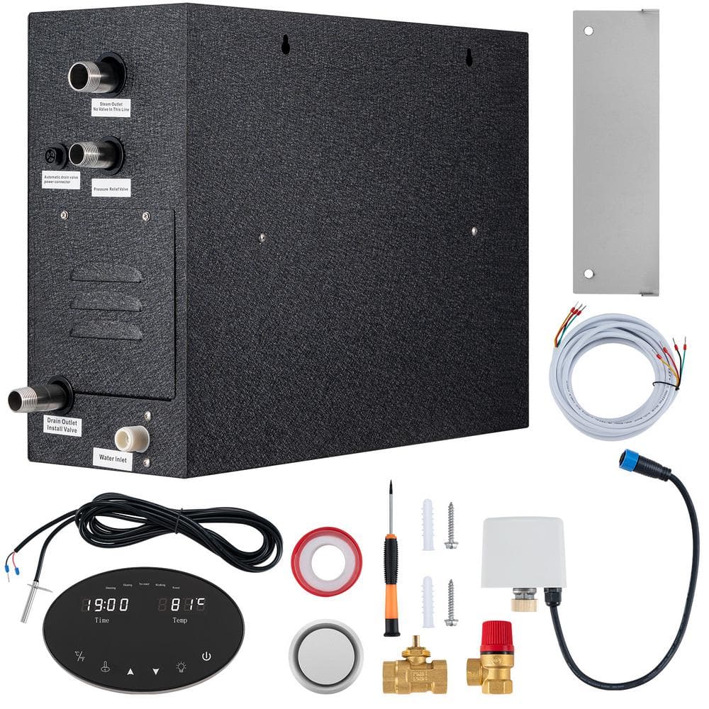 SVOPES 12000-Watt Shower Steam Generator, Segmented Heating ...