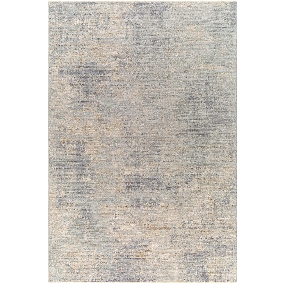 Livabliss Avant Garde Grey/Brown 9 ft. x 12 ft. Modern Indoor Area Rug ...