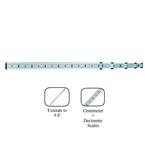 Kapro 3 m Telescopic Aluminum Ruler - Metric Graduation 630-3