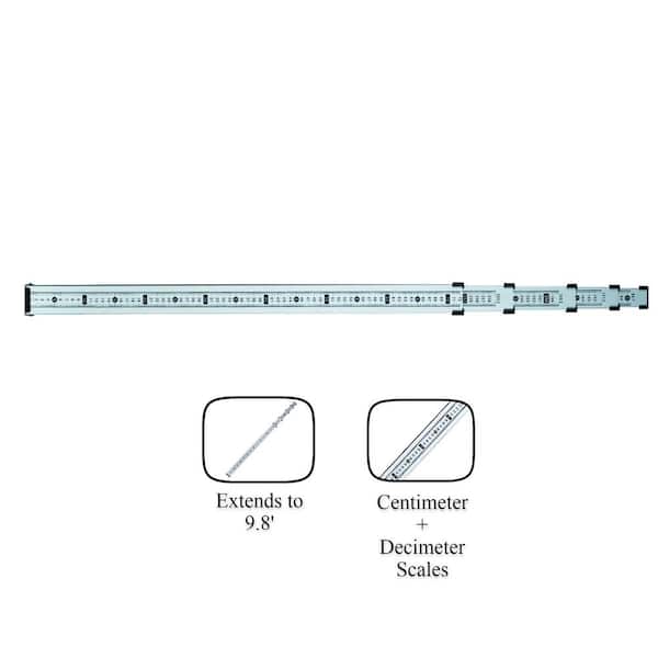 Kapro 3 m Telescopic Aluminum Ruler - Metric Graduation 630-3 - The ...