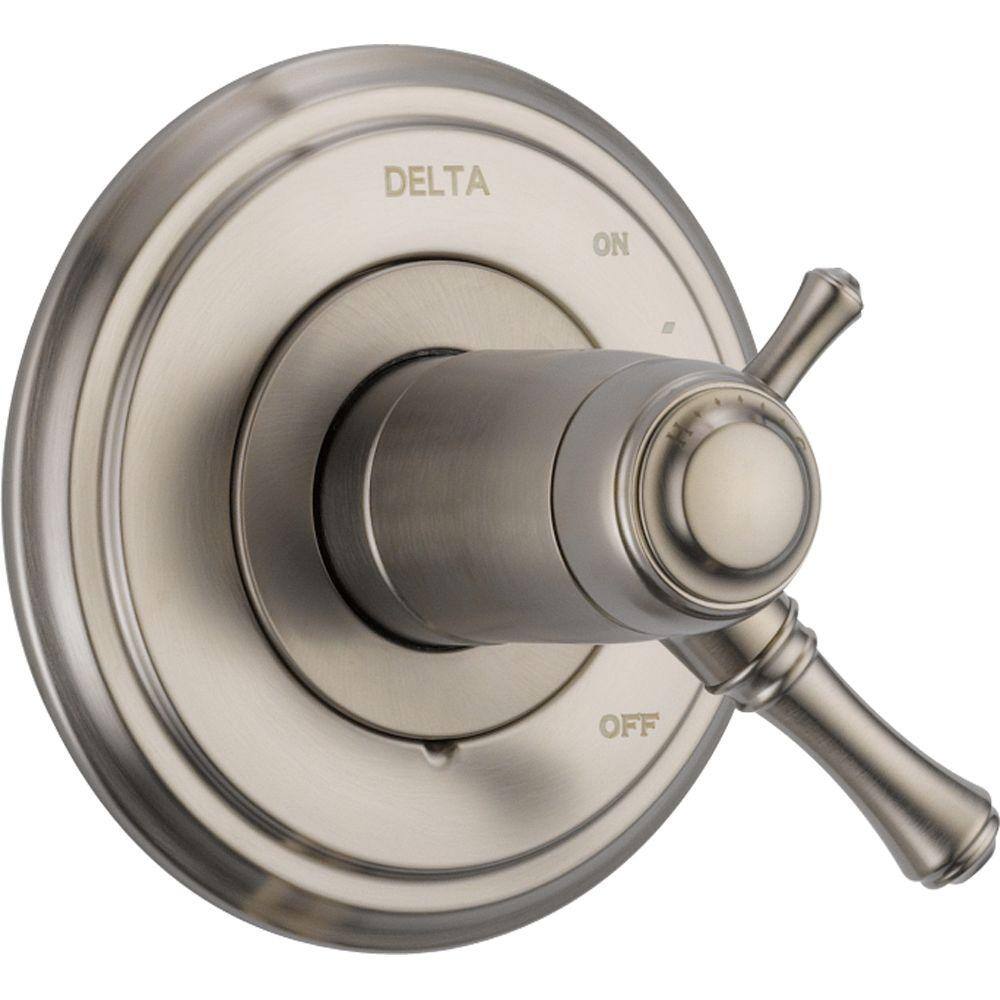 Delta Cassidy TempAssure 1-Handle Volume/Temperature Control Valve Trim ...