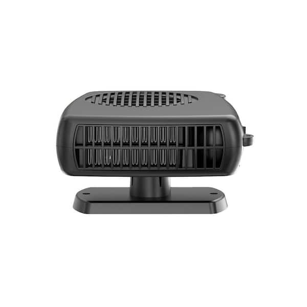 Aoibox 200W Black Indoor Electric Portable Space Heater with 360 ...