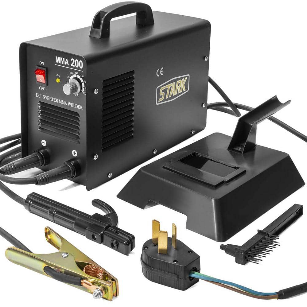 XtremepowerUS 220-Volt 200 Amp MMA Inverter DC Arc Welder Advance IGBT ...