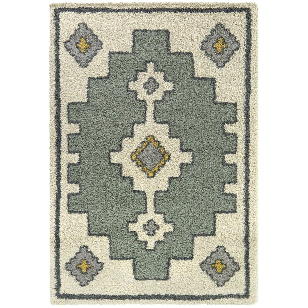 BALTA Holanda Sage 7 ft. 10 in. x 10 ft. Geometric Area Rug 3106449 ...