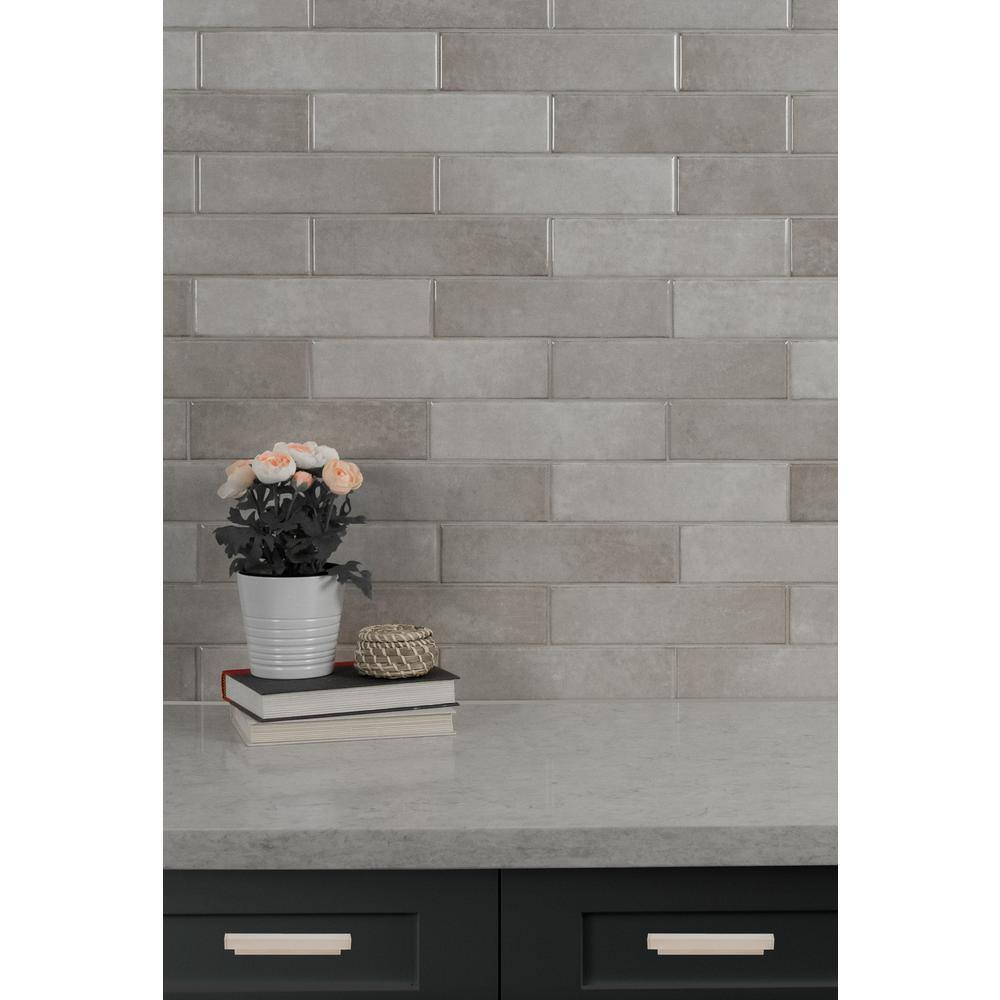 Buy Lakeview Sterling 3 in. x 12 in. Glossy Ceramic Wall Tile (5.5 sq ...