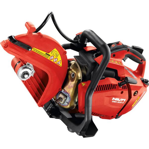 Hilti DSH 600 X 63 cc 12 in. Hand Held Gas Saw with 3 Pack 12 in. Premium Universal Diamond Saw Blades 3570374 The Home Depot